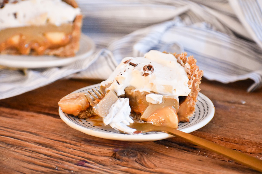 no bake coffee banoffee pie – bite | Baking Off Script