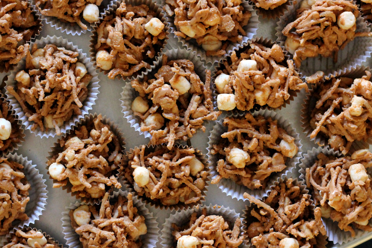 Butterscotch Haystacks | Baking the Goods