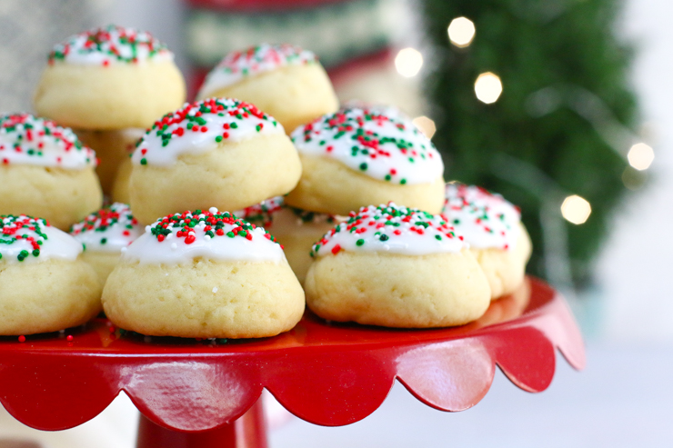 Almond Sprinkle Cookies | Baking the Goods