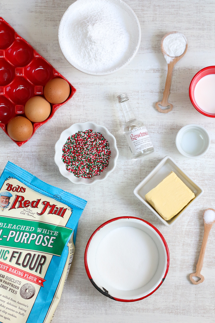 Almond Sprinkle Cookies | Baking the Goods
