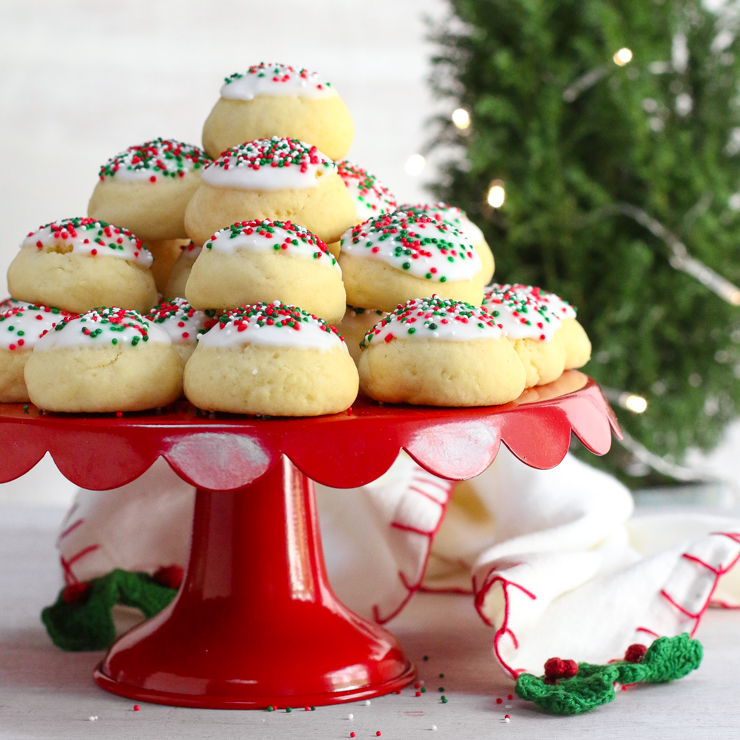 Almond Sprinkle Cookies | Baking the Goods