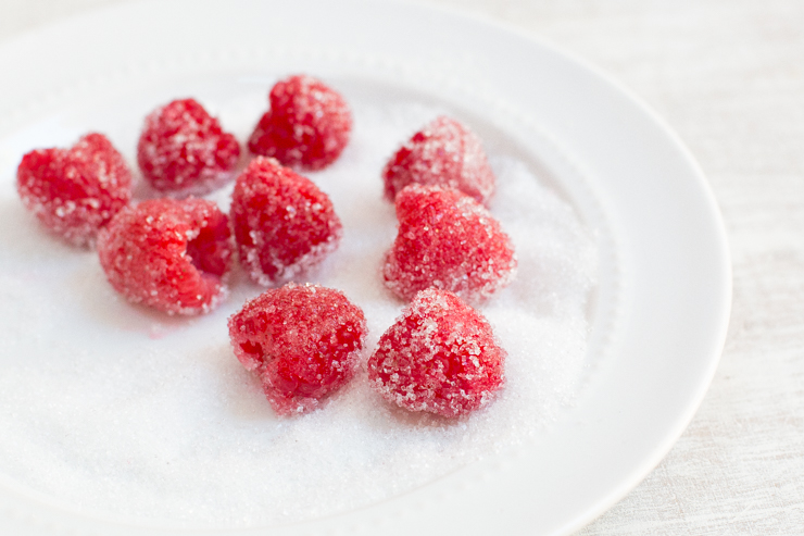 Gluten Free Raspberry Financier Cake For 2