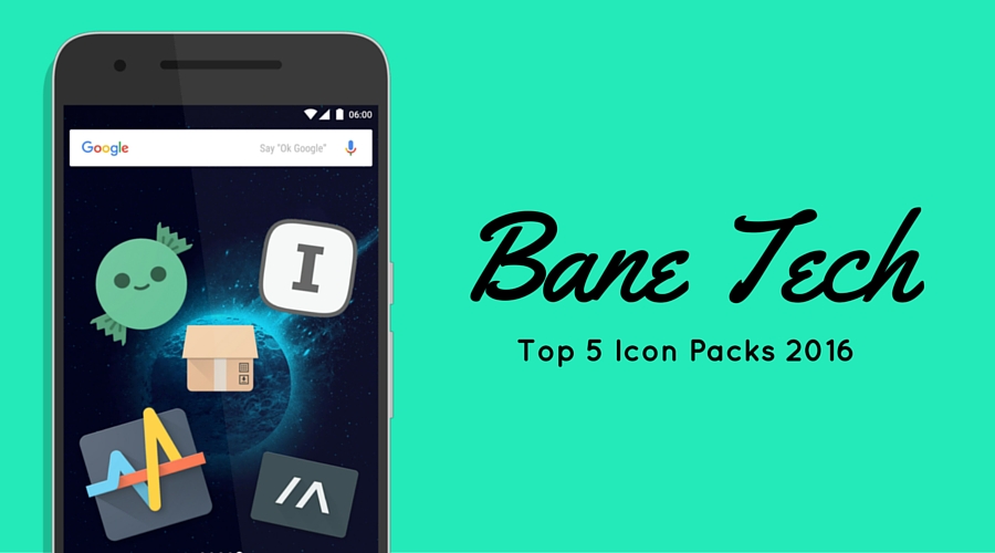 Top 5 Icon Packs: February 2016 - Bane Tech