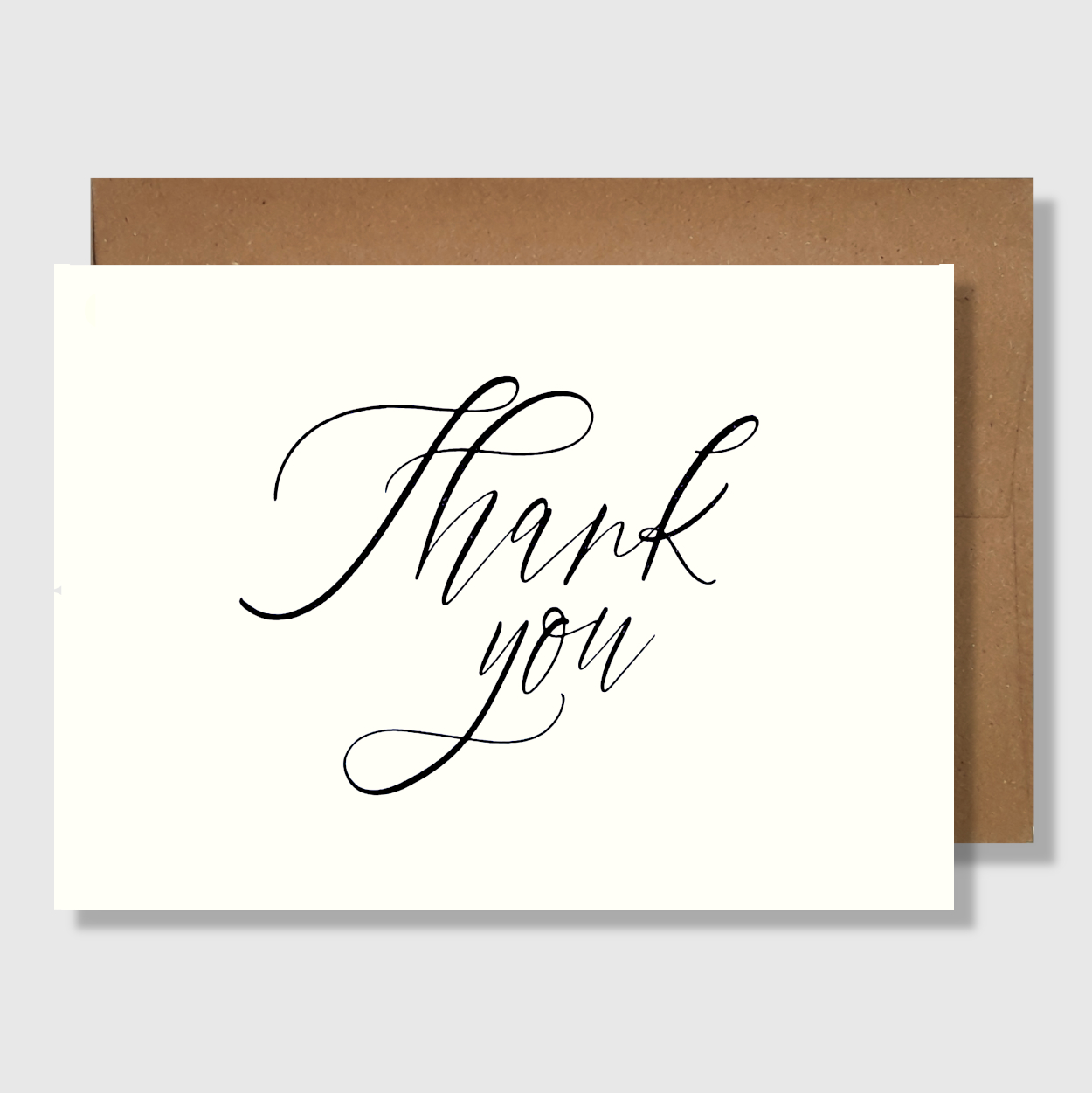 Script Thank You Notecards - SKU NC4013