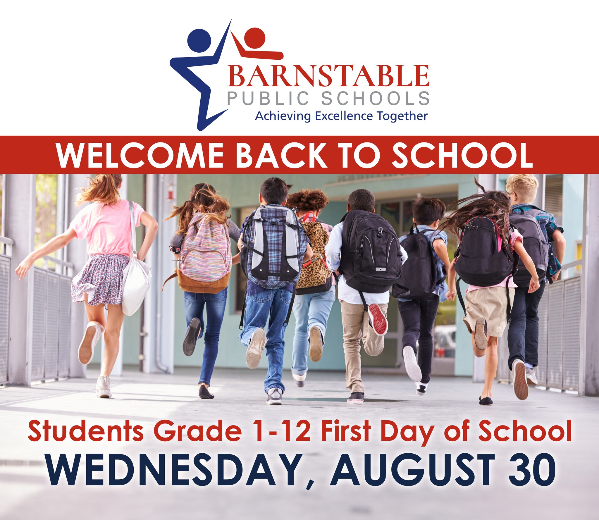 First Day of School Today | BarnstablePrecinct7