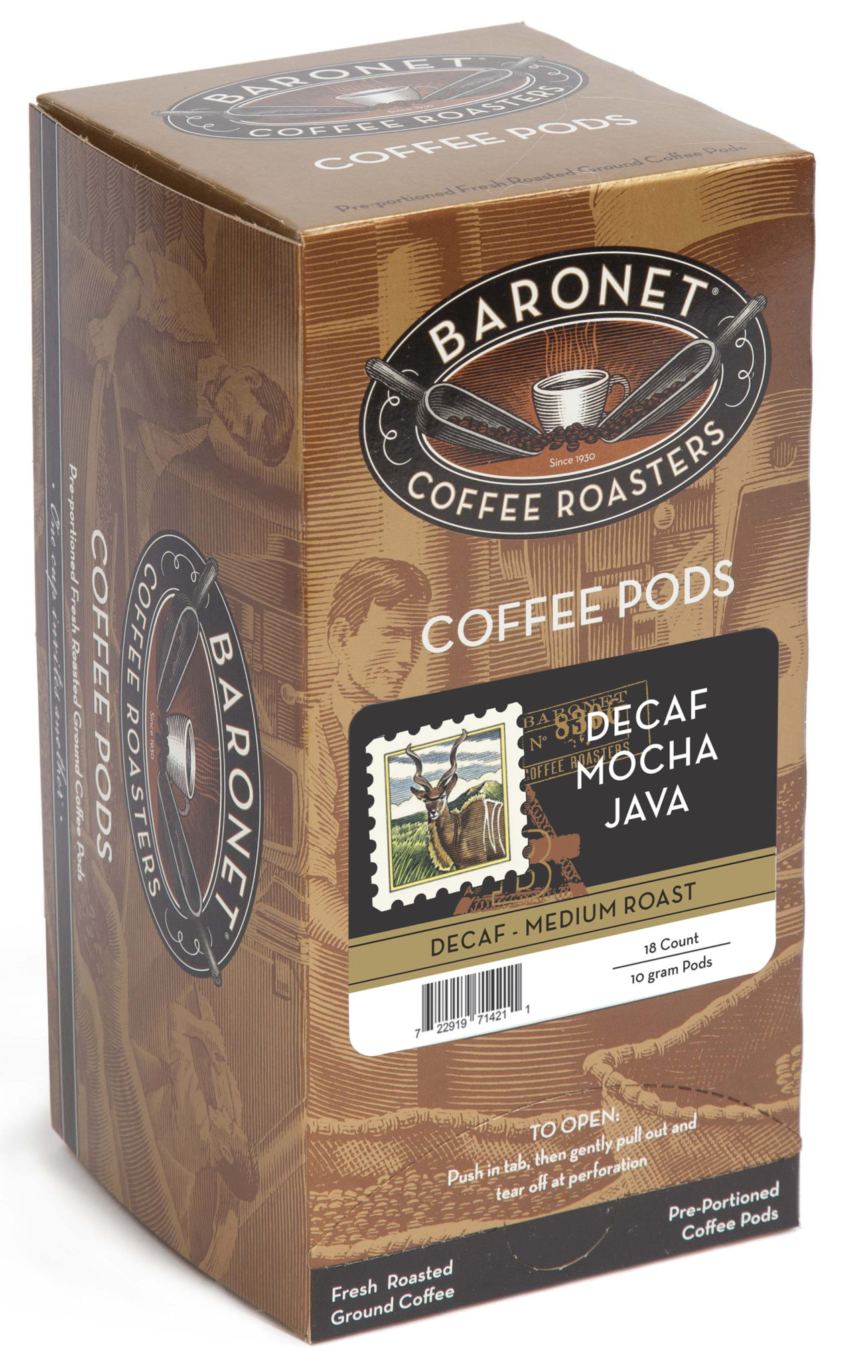 Decaf Mocha Java | Baronet Coffee Roasters