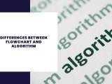 7 Differences Between Flowchart And Algorithm