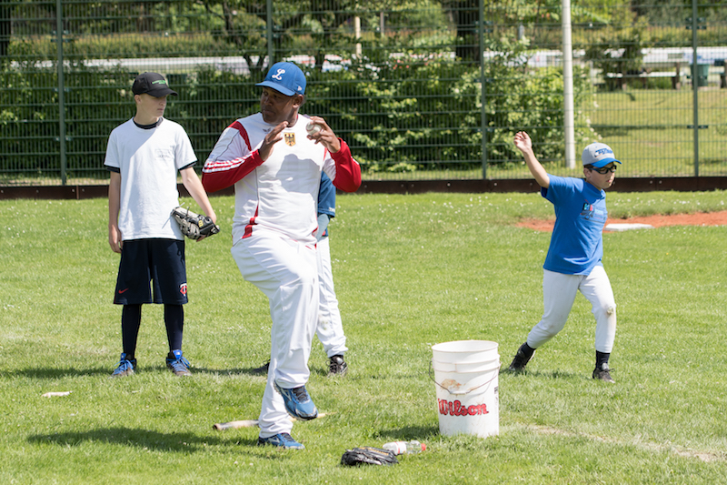 Pitcher Training @Evope - Baseball School Berlin
