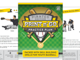 Print N Go Practice Plans Pirates Edition Baseball Tutorials