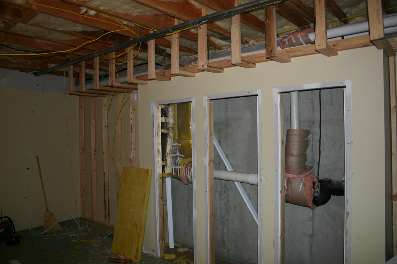 Basement Soffits and How to Build them