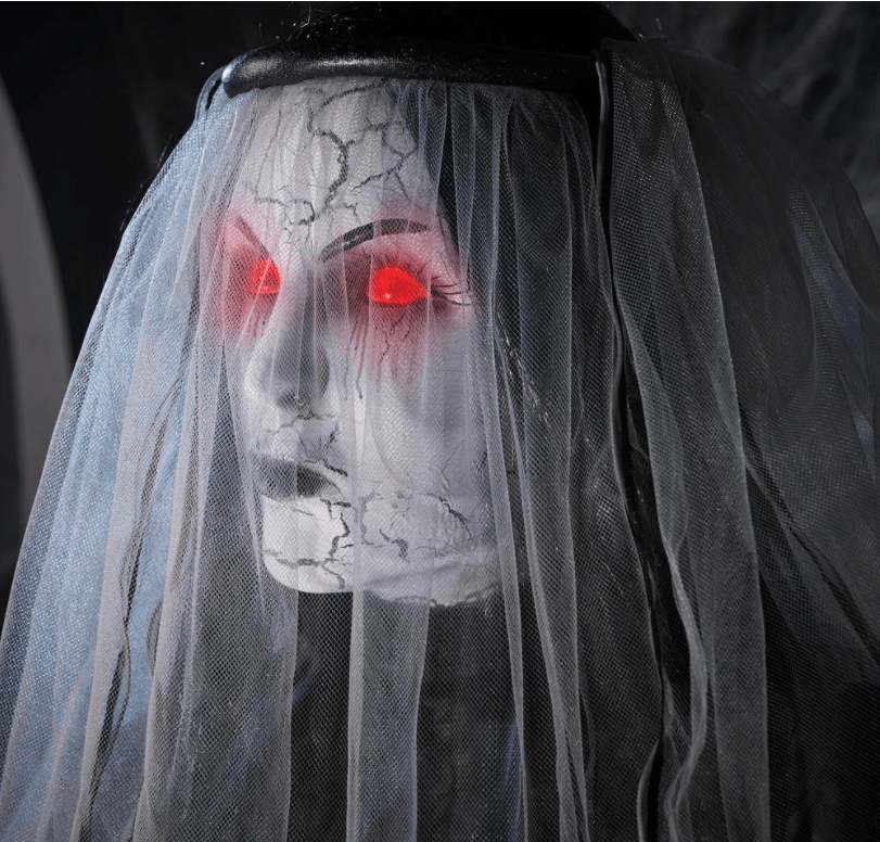 THE BASEMENT'S HALLOWEEN HAVEN: 6 ft. Animated Haunting Ghost Bride by ...