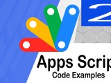Google Apps Script Examples 2 Learn To Code Tutorials Resources Tips