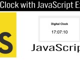 Javascript Code Example Create A Digital Clock Learn To Code