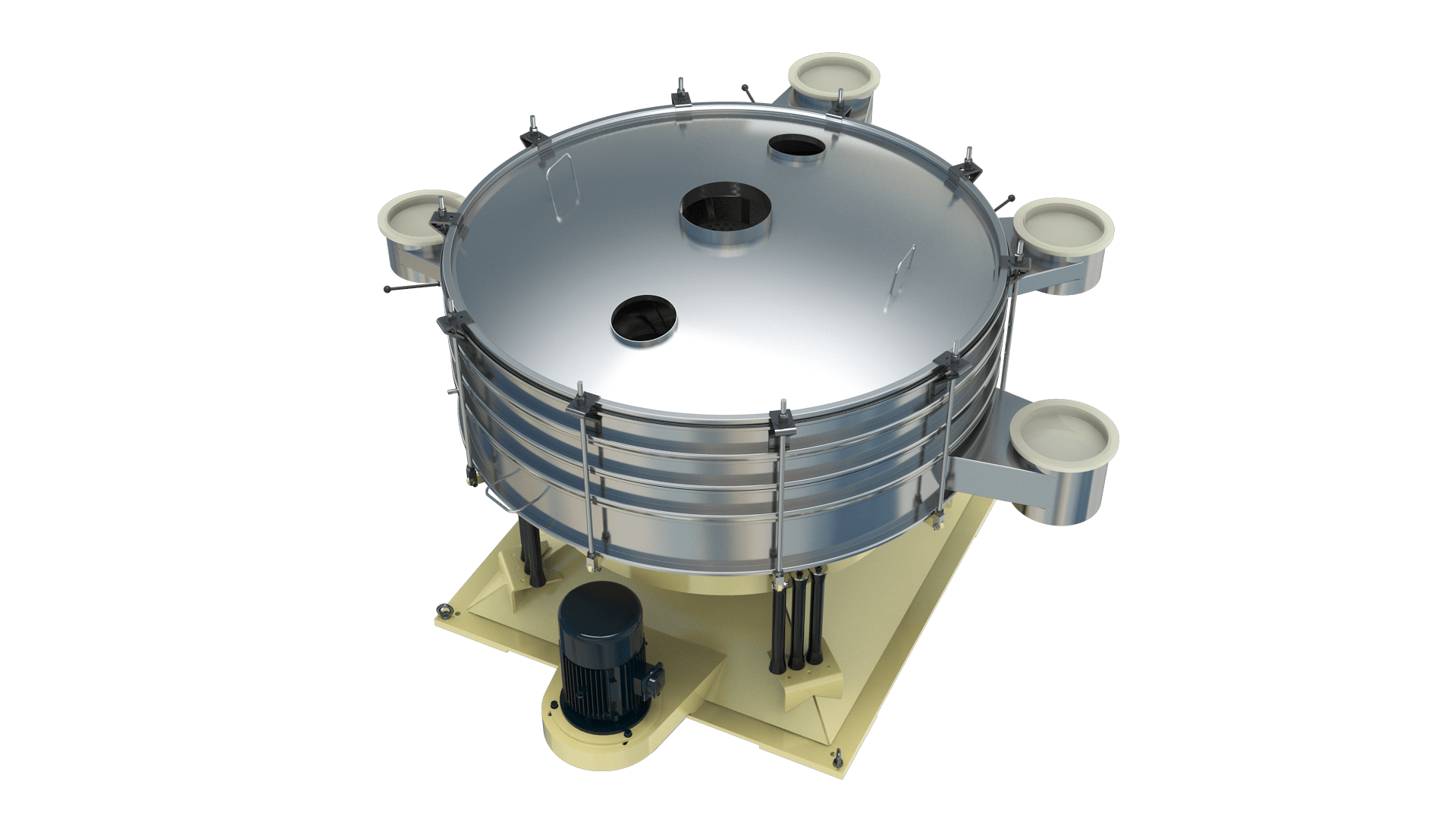 Round Vibrating Screen - Bashan Engineering