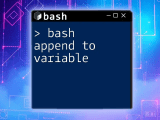 Bash Read File Into Variable A Quick Guide