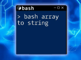 Bash Pass Array To Function A Quick Guide