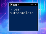 Mastering Bash Wait For Efficient Command Execution