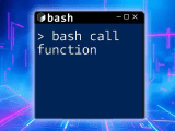 Bash Pass Array To Function A Quick Guide