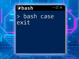 Mastering The Bash Case Statement A Quick Guide