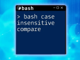 Bash Case Insensitive Compare A Simple Guide