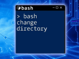 Setting The Git Bash Default Directory A Quick Guide