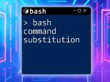 Mastering The Test Command In Bash A Quick Guide