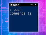Mastering Bash Awk Command A Quick Guide