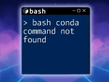 Bash Node Command Not Found Quick Fixes And Tips