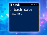 Bash Data Structures Demystified A Quick Guide
