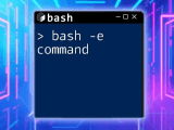 Mastering Bash Awk Command A Quick Guide