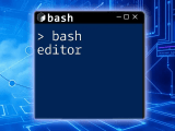 Mastering Bash Wait For Efficient Command Execution