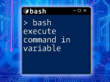 Mastering Bash Exec A Quick Guide To Command Execution