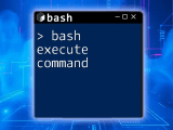 Bash Use Variable In Command A Quick Guide