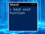 Bash Export Function Unlocking Environment Variables