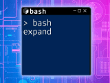 Mastering Bash Export A Quick Guide To Environment Variables