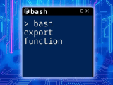 Bash Export Function Unlocking Environment Variables