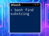 Bash Extract Substring Regex A Quick Guide