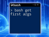 Bash Get First Args A Quick Guide To Command Parsing