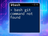 Git Bash Sudo Command Not Found A Quick Fix Guide