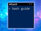 Mastering Bash Pushd For Efficient Directory Navigation