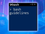 Mastering Bash Background Process For Effortless Tasking