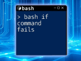 Bash Retry Command Until Success A Quick Guide