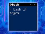 Mastering Bash If Else A Quick Guide To Conditional Logic