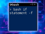 Mastering The Bash Case Statement A Quick Guide
