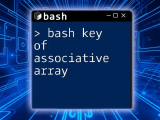 Bash Associative Array Mastering Key Value Magic