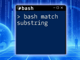 Bash Extract Substring Regex A Quick Guide