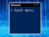 Mastering Bash Timeout For Efficient Command Management