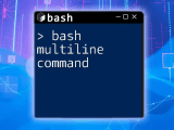 Bash Use Variable In Command A Quick Guide
