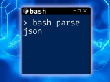 Bash Parse Json A Simple Guide For Beginners