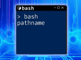 Mastering Bash Pushd For Efficient Directory Navigation